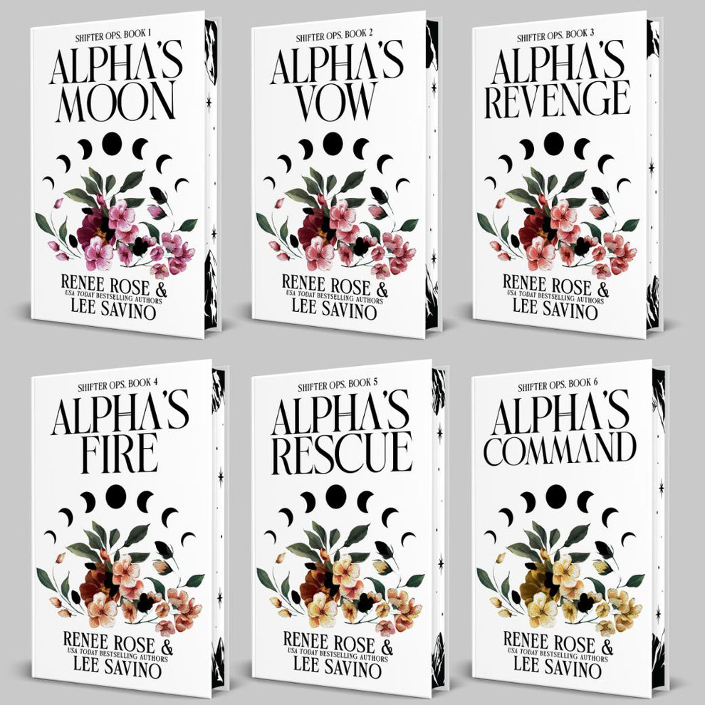 Shifter Ops White Edition Hardbacks Complete Set – Renee Rose® Romance